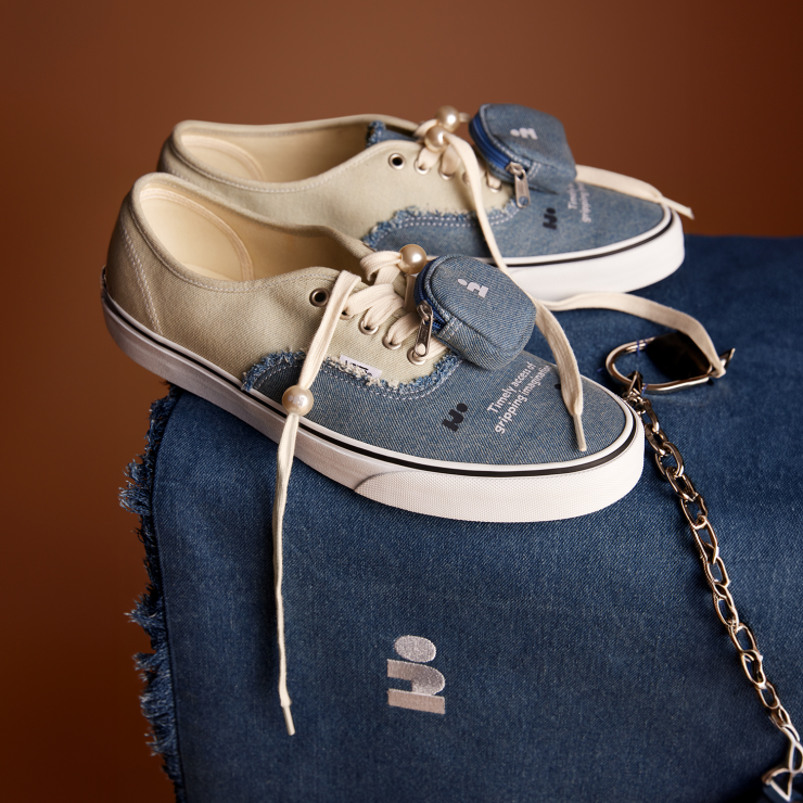 VN000CEKCEA丨VANS × TAGI.联名AUTHENTIC FRAYED男女帆布鞋丨经典系列 Classics 丨vans/范斯